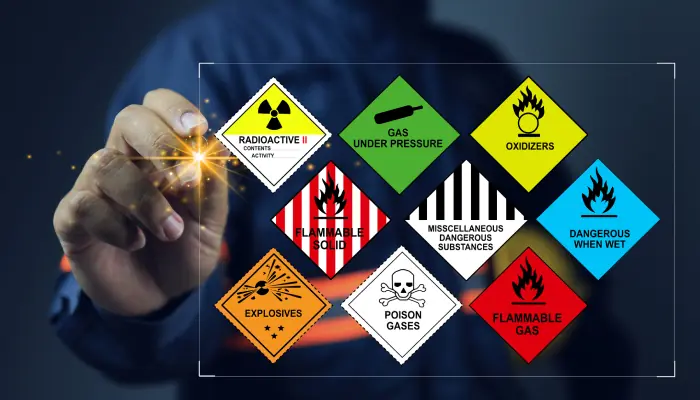 Control y manejo seguro de productos químicos
